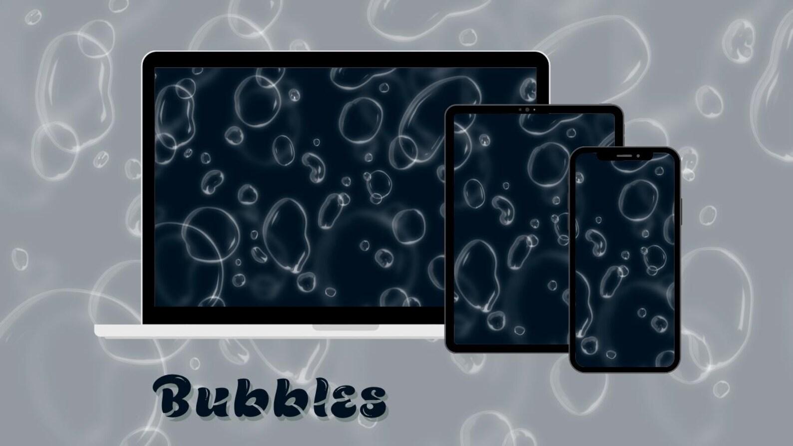Bubble Desktop Wallpaper Minimalist Design for Computer/pc/macbook ...