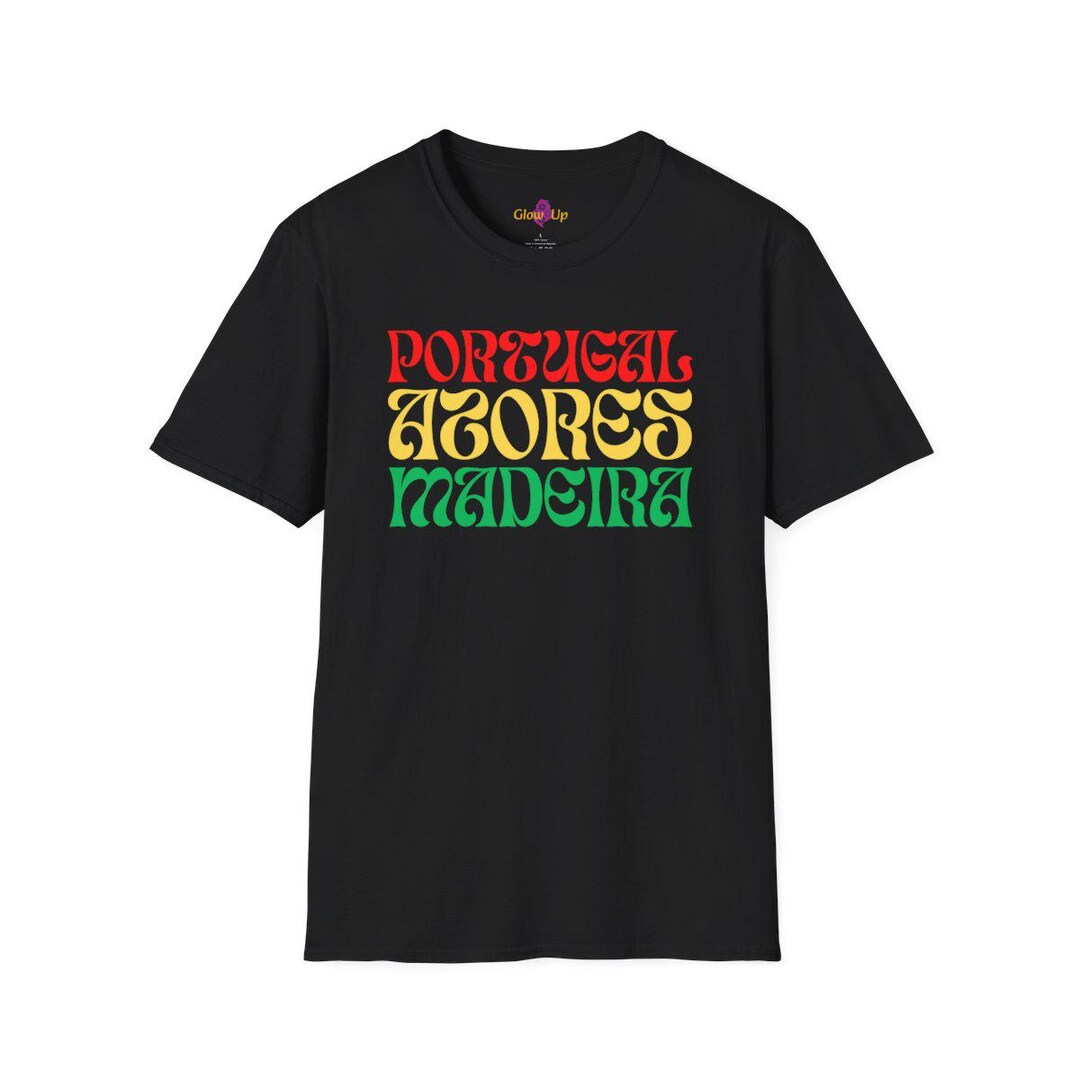 PORTUGAL AZORES MADEIRA Shirt Portuguesa Portuguese Pride Açores ...