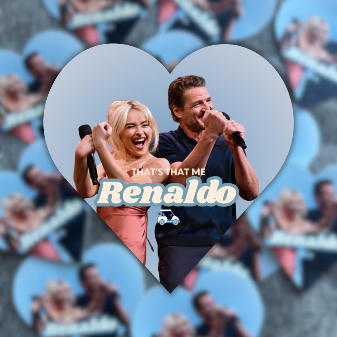 Pedro Pascal SNL Renaldo Sticker - Etsy