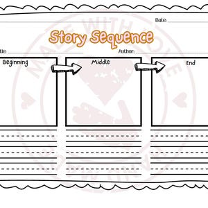 Story Sequence - BME - Draw and Write - Etsy