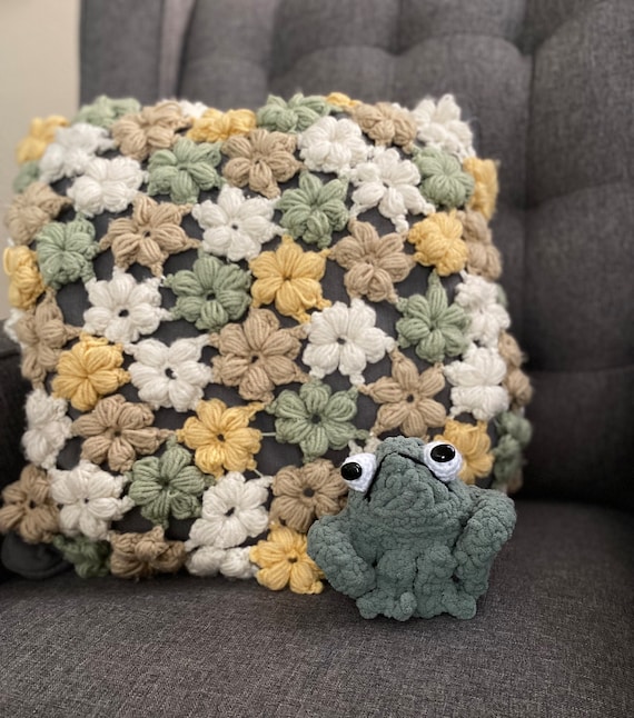 Puff Flower Crochet Pattern