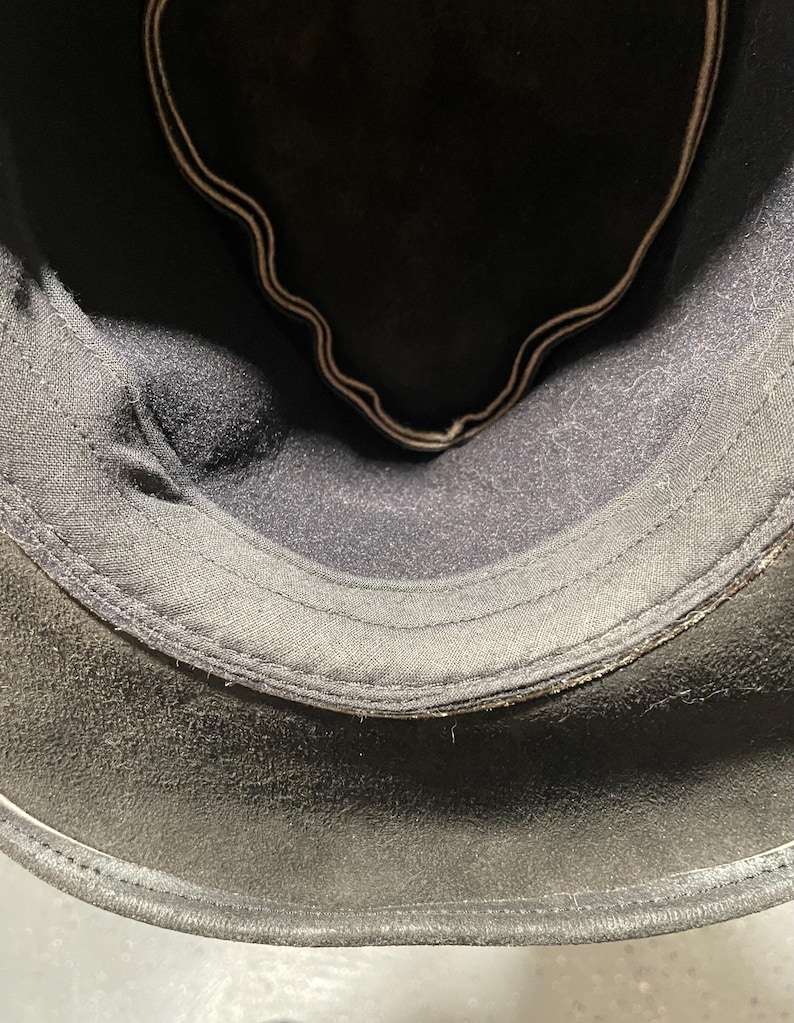 Vintage Leather Outback Jackaroo Cowboy Hat Sz Medium Braided Band ...