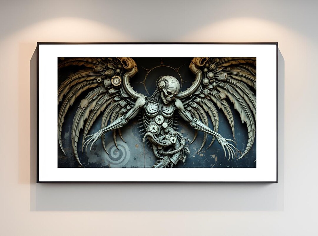 Angel Murals. Set of 4. Digital Wallpaper, Desktop Background, Digital ...