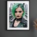 Retro Punk Portraits. Pair. Digital Download, Wall Art for Living Room ...