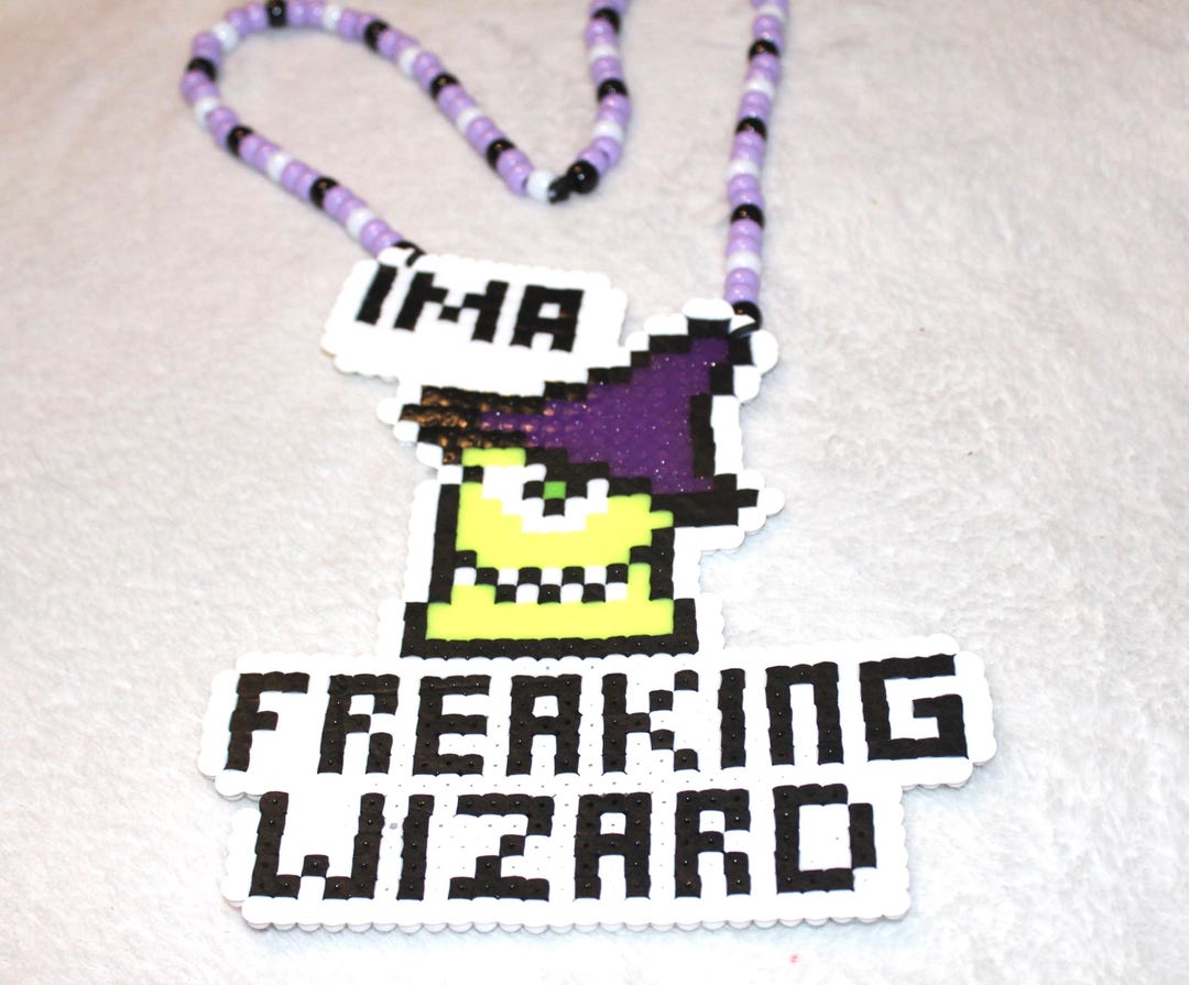 Freaking Wizard Perler Kandi Trade , Rave Kandi , Rings , Edm Kandi ...