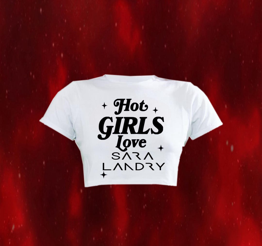 Hot Girls Love Sara Landry Crop Top Rave Wear , Edm , Riddim , Dubstep ...