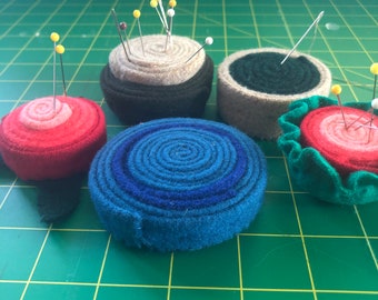 Wool Pin Cushions - Etsy