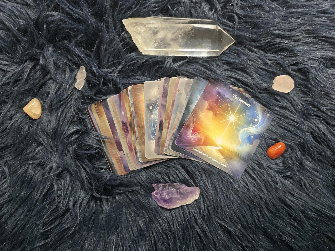 The Way of the Oracle Intuitive Oracle Cards With Moon Card Holder ...