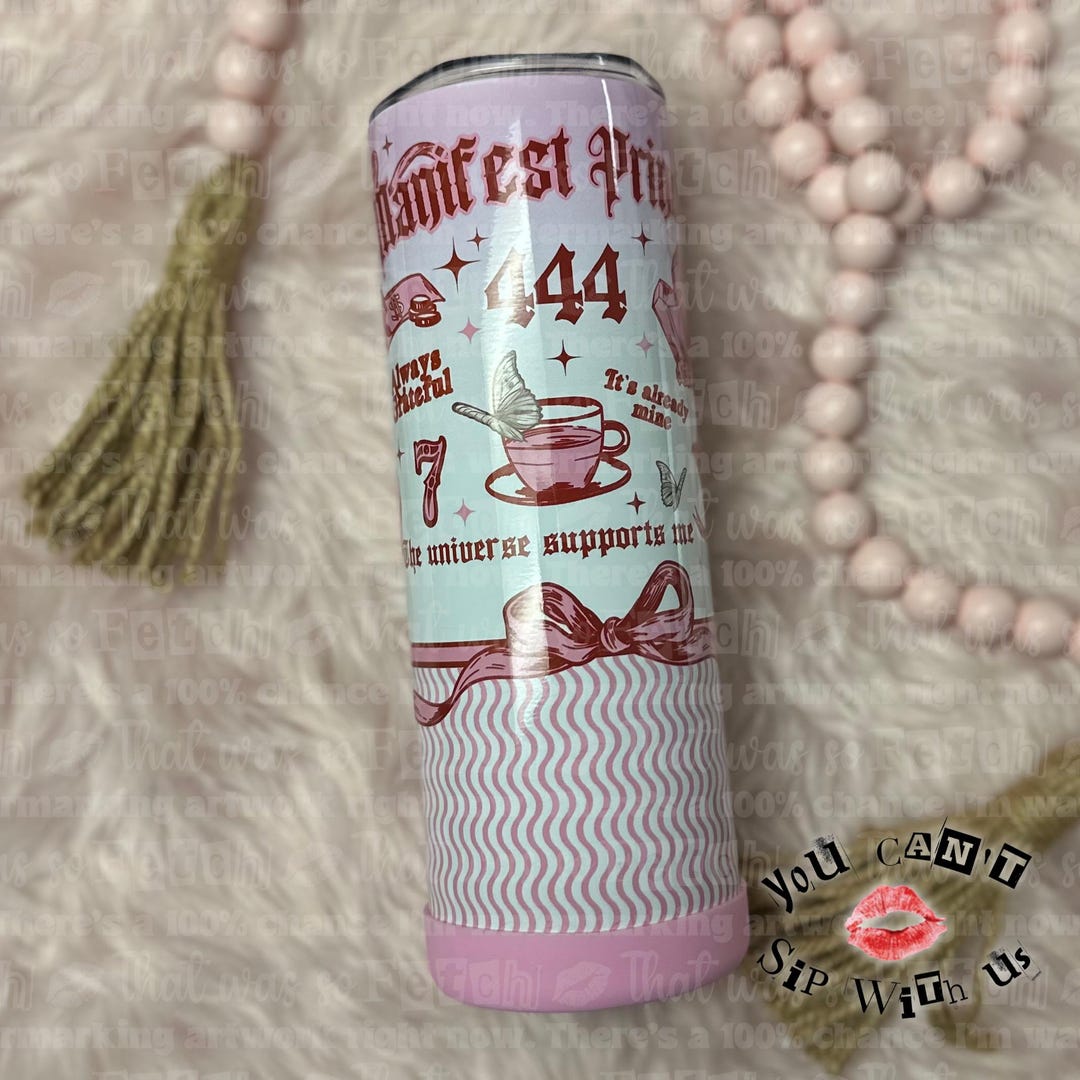 Manifest Princess Tumbler - Etsy