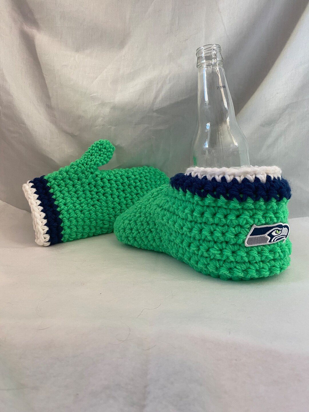 Seattle Seahawks Drink Mitt and Mitten - the Mitten With the Drink ...