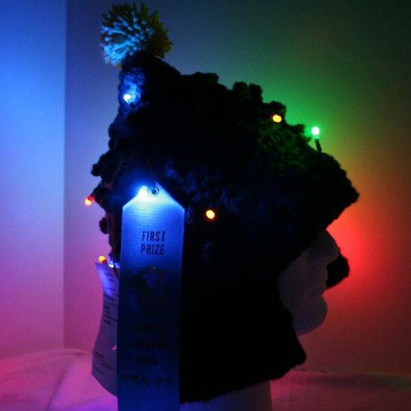 Lighted Christmas Hats - Etsy