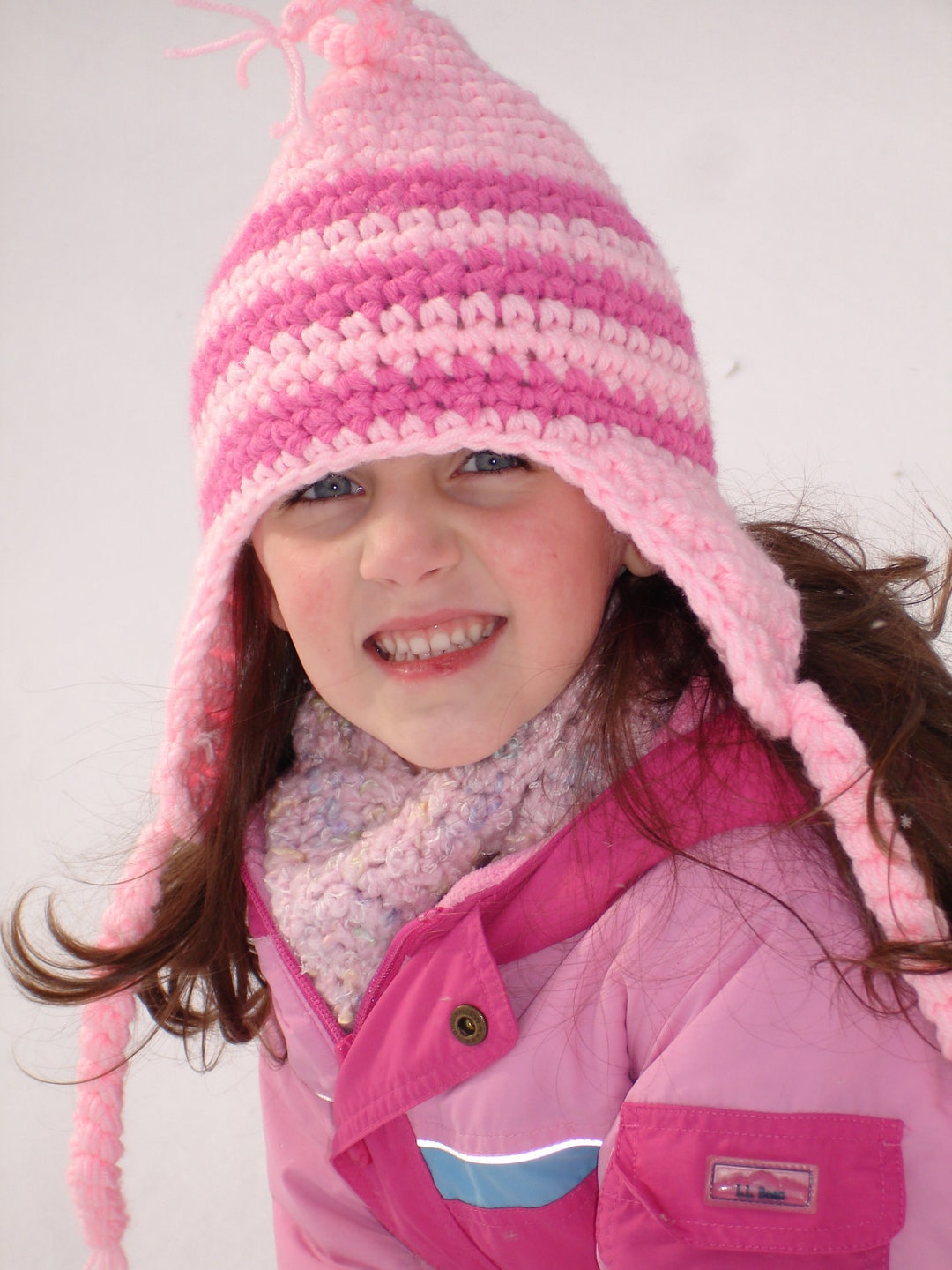 Adult Size Pink Striped Hat Inspired by Edith Fun and Unique - Etsy