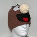 Unique Handmade Crochet Character Hat Fun and Unique Completely Custom ...