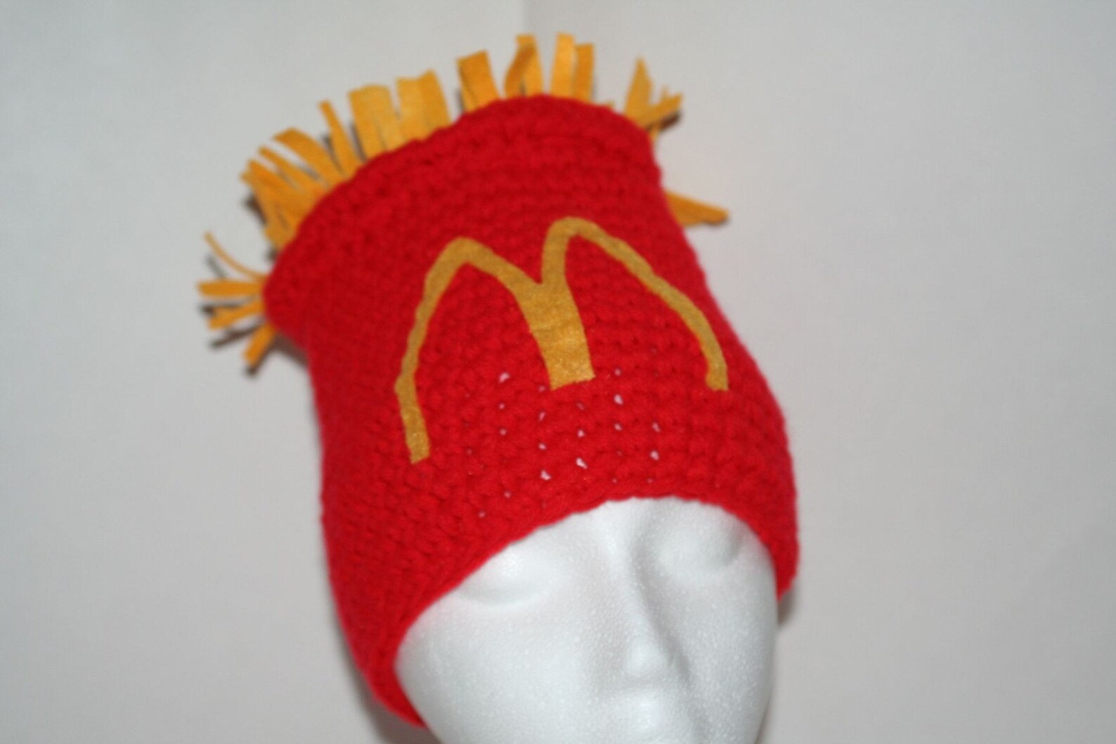 Child size french fry hat fun and unique handmade winter | Etsy