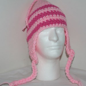Adult Size Pink Striped Hat Inspired by Edith Fun and Unique - Etsy
