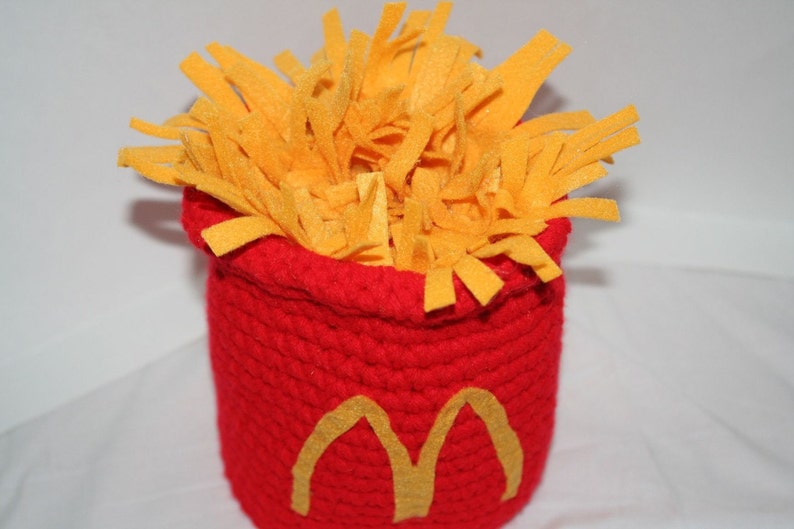 Child Size French Fry Hat Fun and Unique Handmade Winter - Etsy