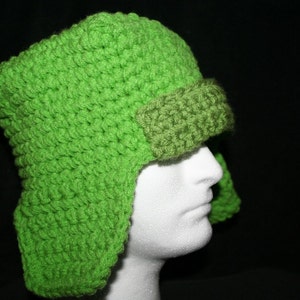 Very Unique Square Top Winter Hat Inspired by the Hat Kyle - Etsy