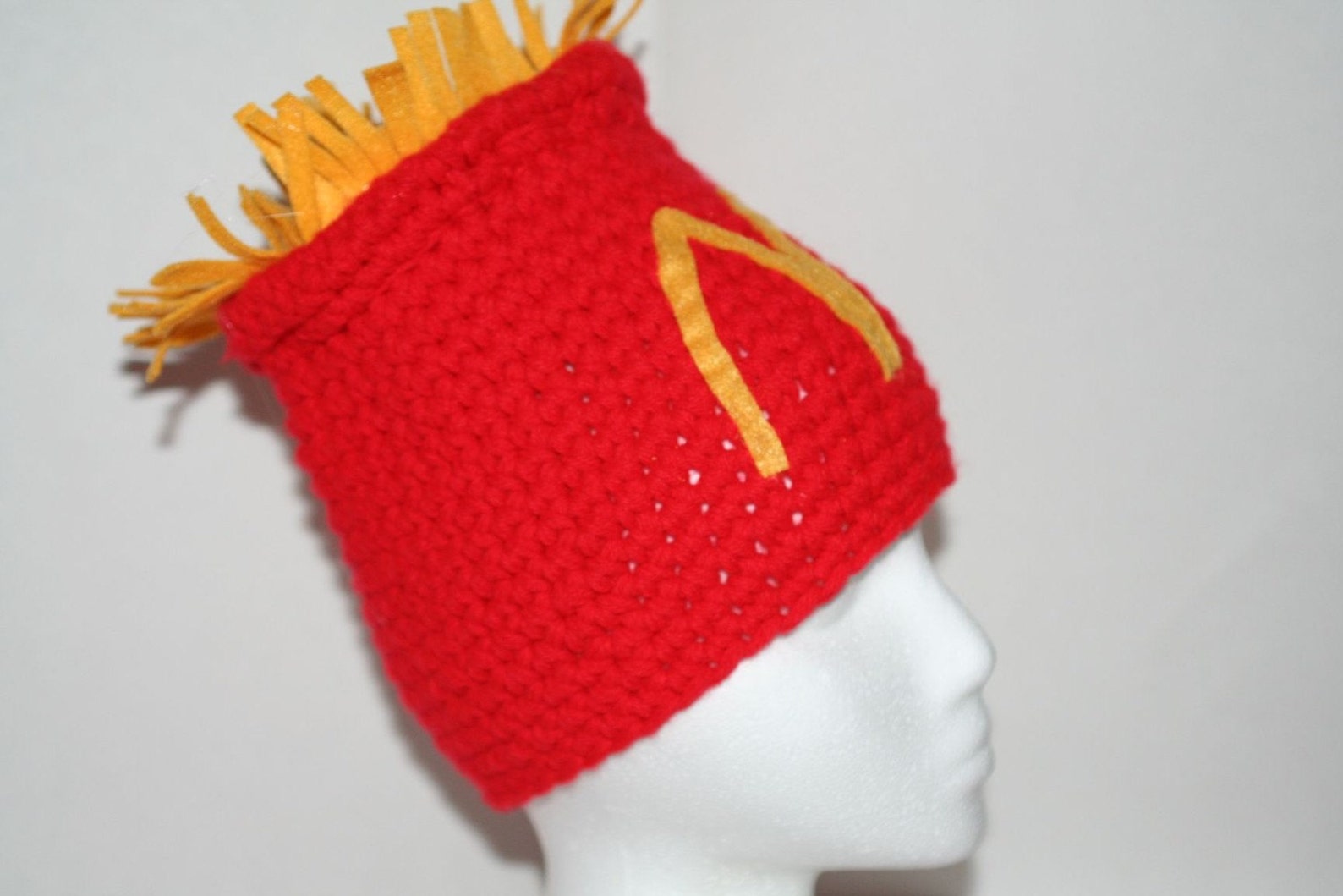 Child Size French Fry Hat Fun and Unique Handmade Winter - Etsy