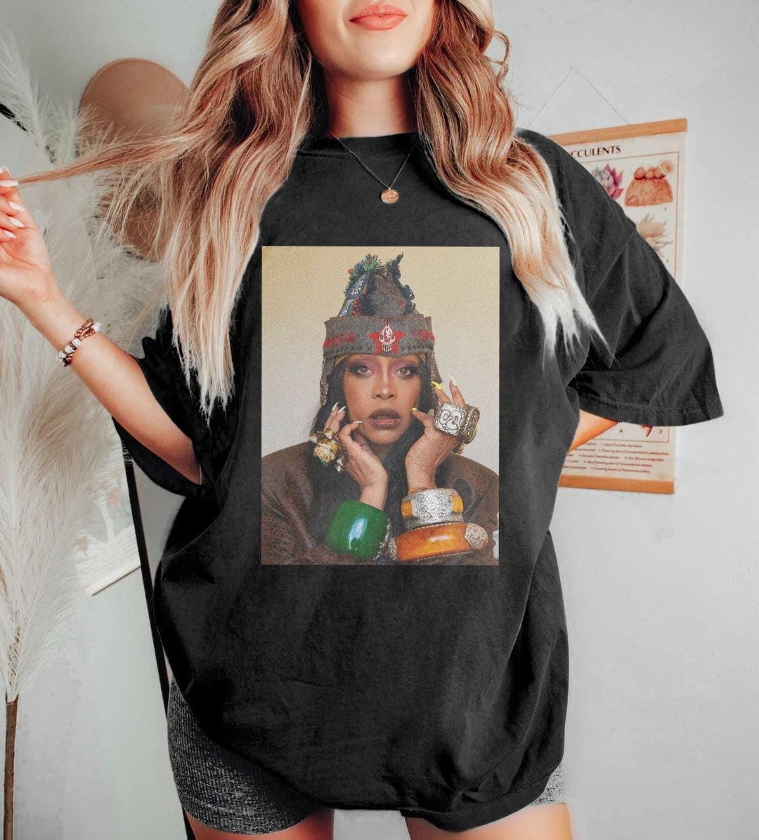 Comfort Colors Erykah Badu Tshirt, Erykah Badu Shirt , Erykah Badu ...