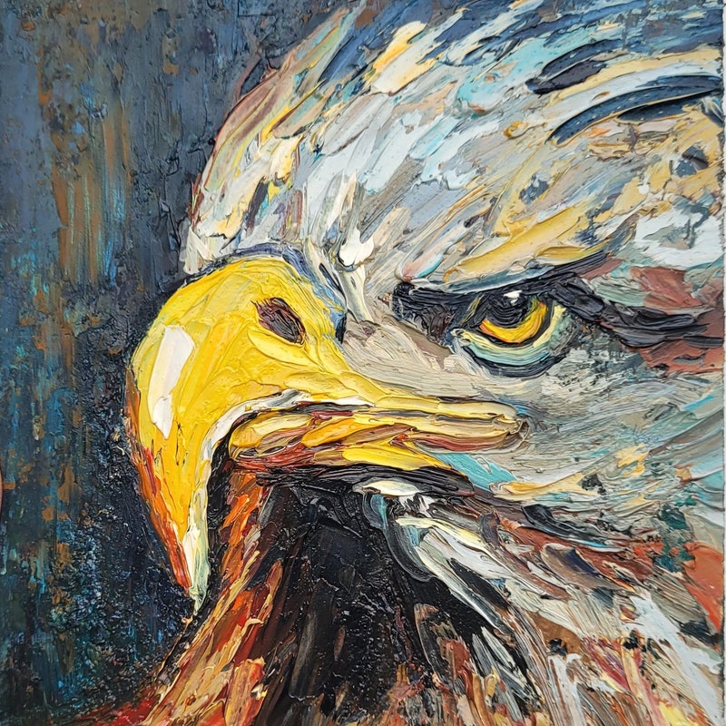Eagle Painting - Etsy