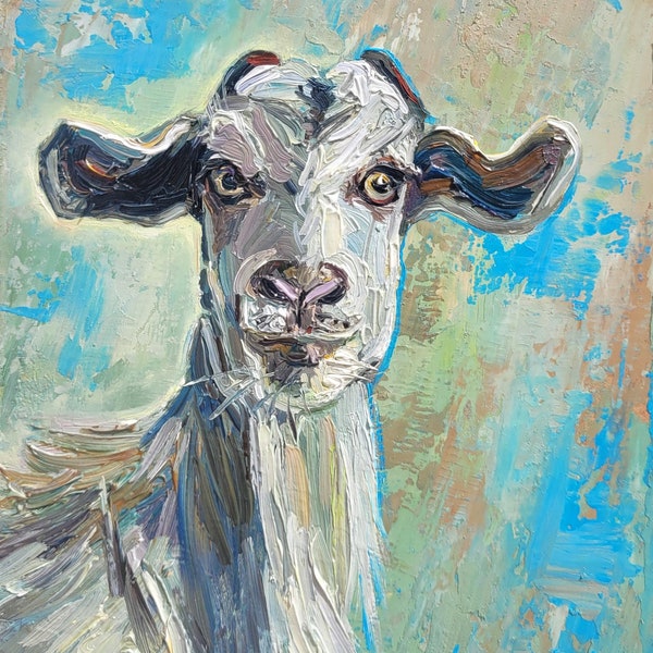 Goat Paintings - Etsy