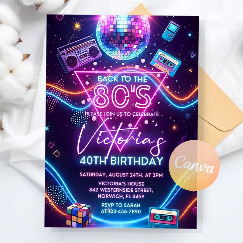 Dance Bow Invitation - Etsy