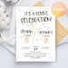 Join Party Birthday Invitation, Double Birthday Invitation, Join ...