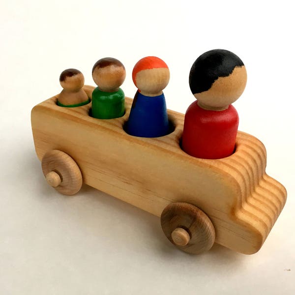 Peg People Car - Etsy