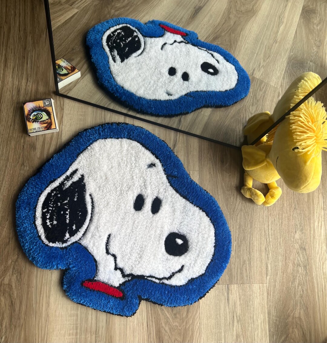 Snoopy Peanuts Handmade Tufted Rug Best Gift Made to Order 100% Acrylic ...