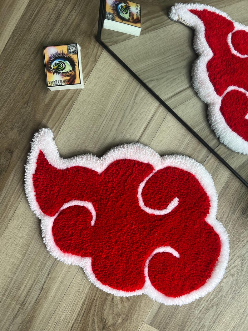 Akatsuki Cloud Handmade Tufted Rug Best Gift Made to Order Free ...