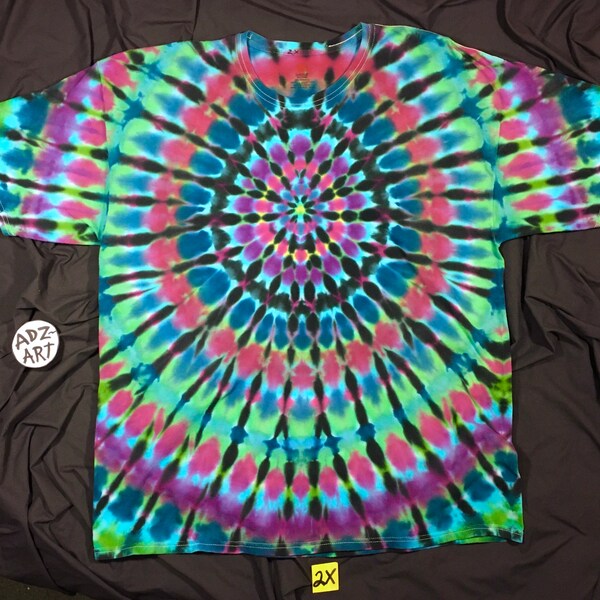 Blue Green Tie Dye - Etsy