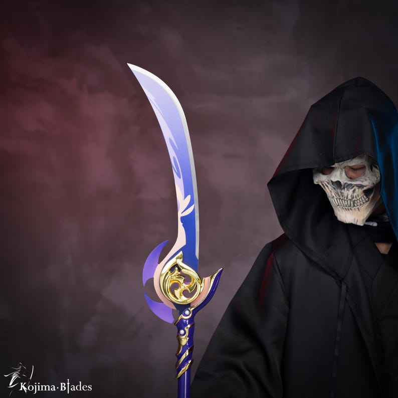 Engulfing Lightning Full Metal Replica – Genshin Impact Raiden Shogun ...