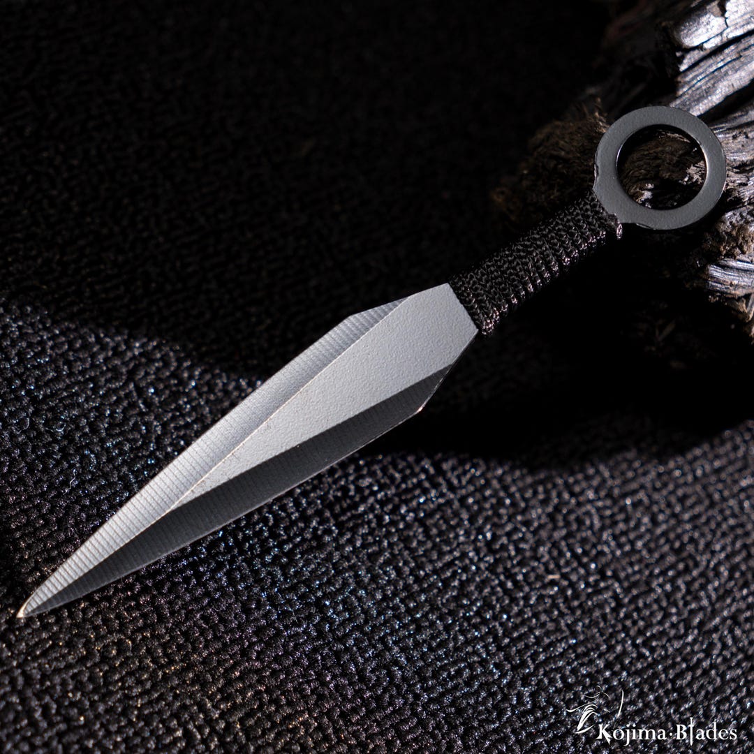 Kunai Knives, Hand Forged Japanese Anime Kunai Knife, Ninja, Gifts for ...