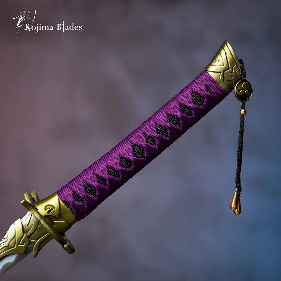 Amenoma Kageuchi Life-size Full Metal Replica - Genshin Impact Weapon ...