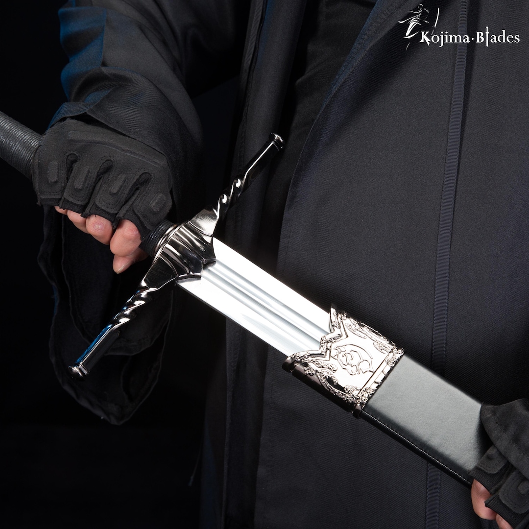 Geralt of Rivia's Sword From the Witcher Series, Life-size Full Metal ...