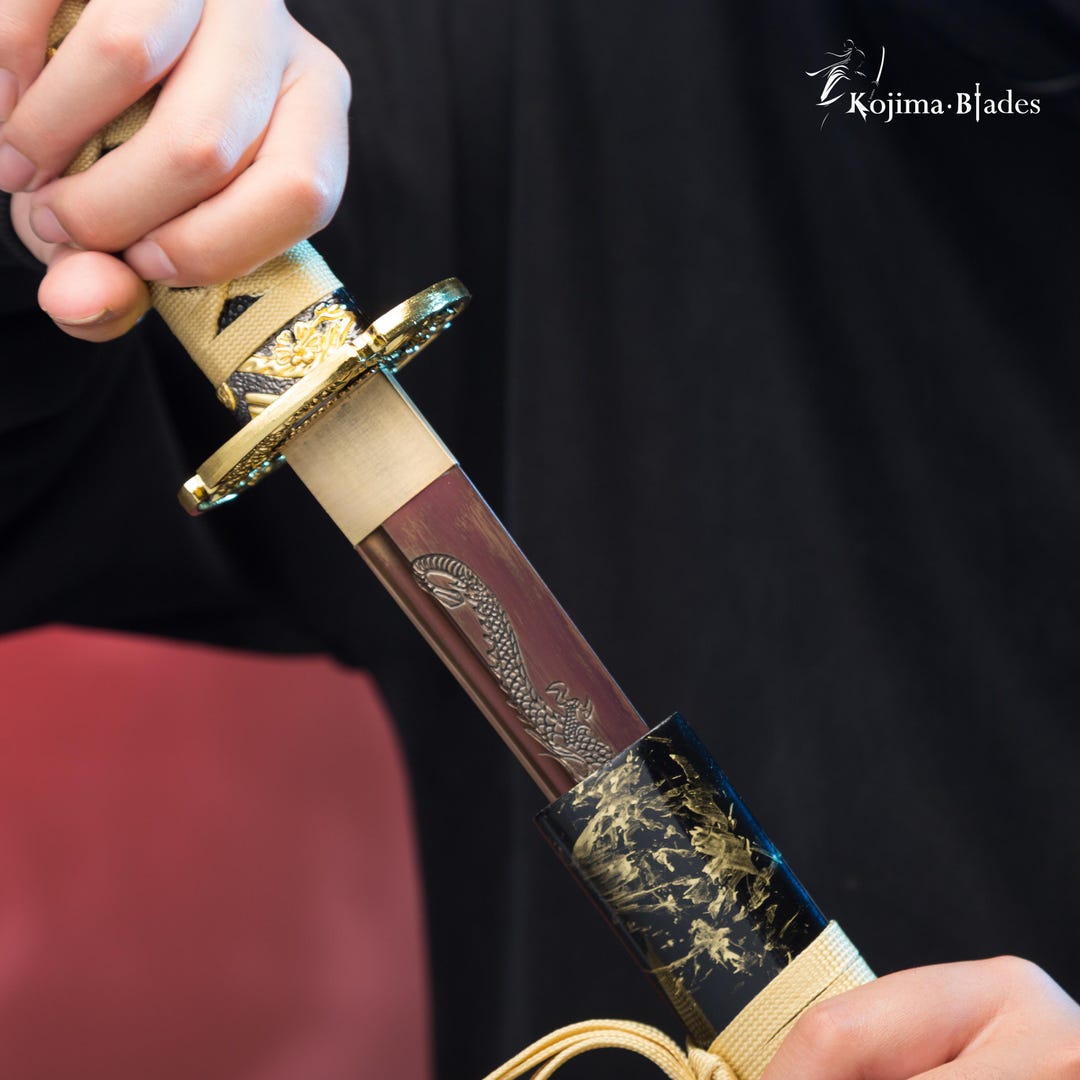 Hand-crafted Katana Original Design Fantasy Style Sword for Boyfriend ...