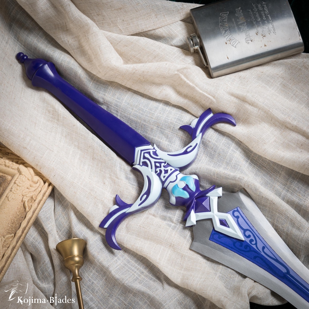 Sacrificial Sword Full Metal Replica - Genshin Impact Cosplay Prop - Etsy