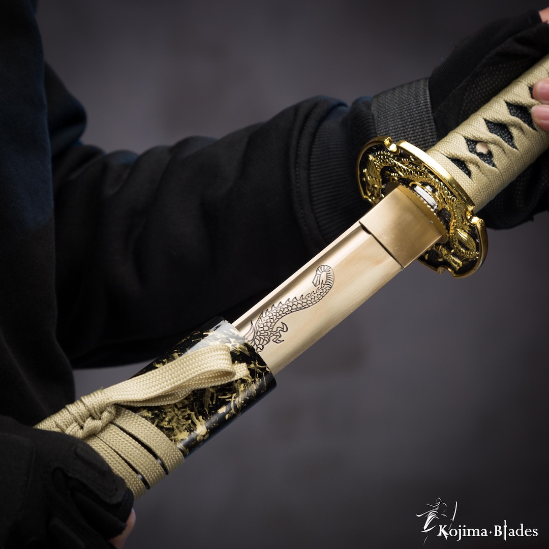 Hand-crafted Katana - Original Design Fantasy Style Sword for Boyfriend ...