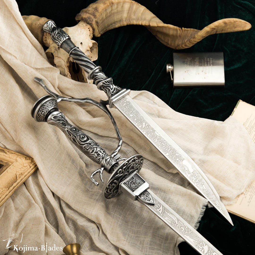 Lady Maria’s Rakuyo Life-size Replica, Bloodborn Weapon - Hand Forging ...