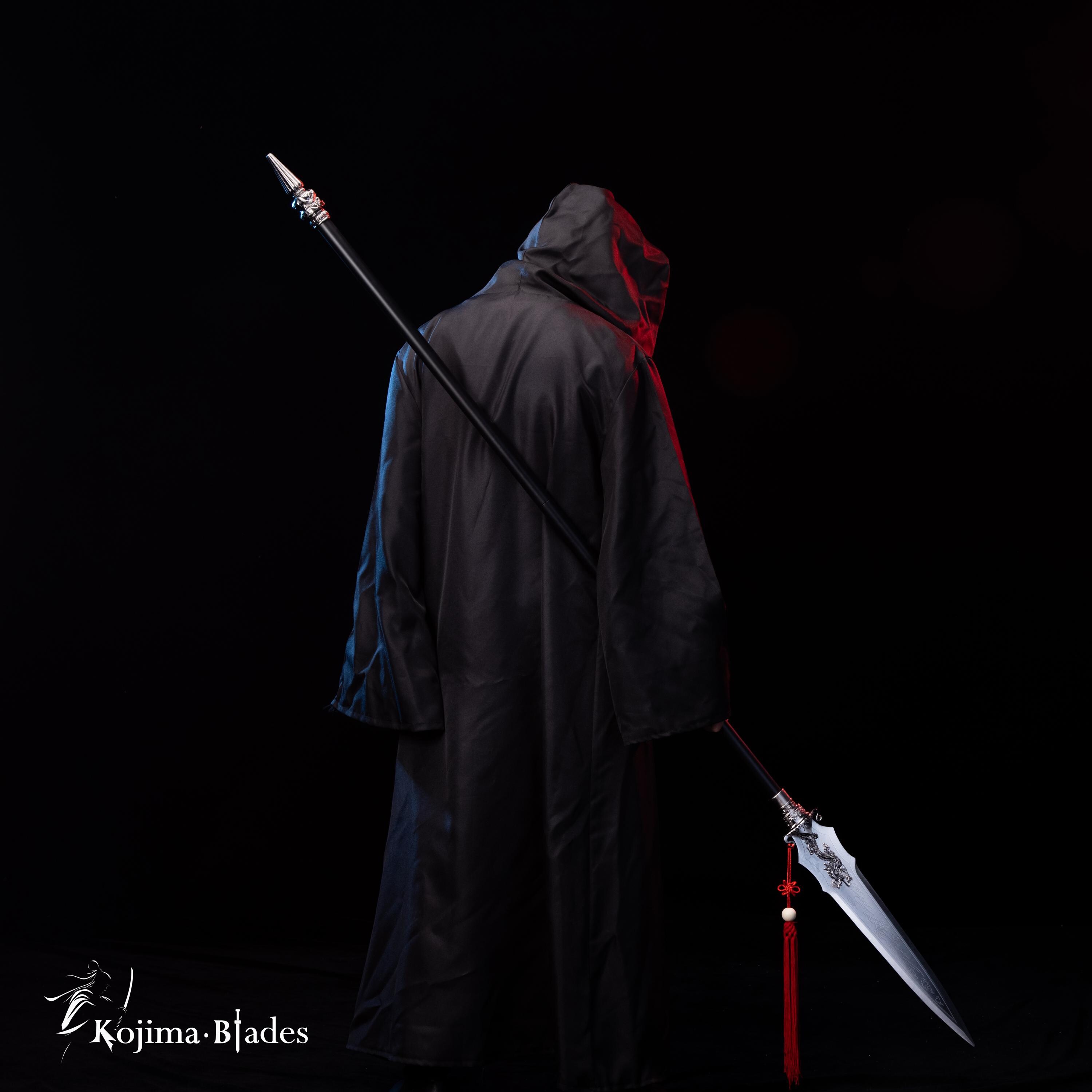 Handcraft Long Spear, Original Design, Fantasy Sword, Boyfriend Gift ...
