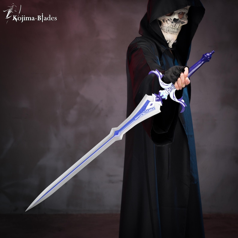 Sacrificial Sword Full Metal Replica - Genshin Impact Cosplay Prop - Etsy