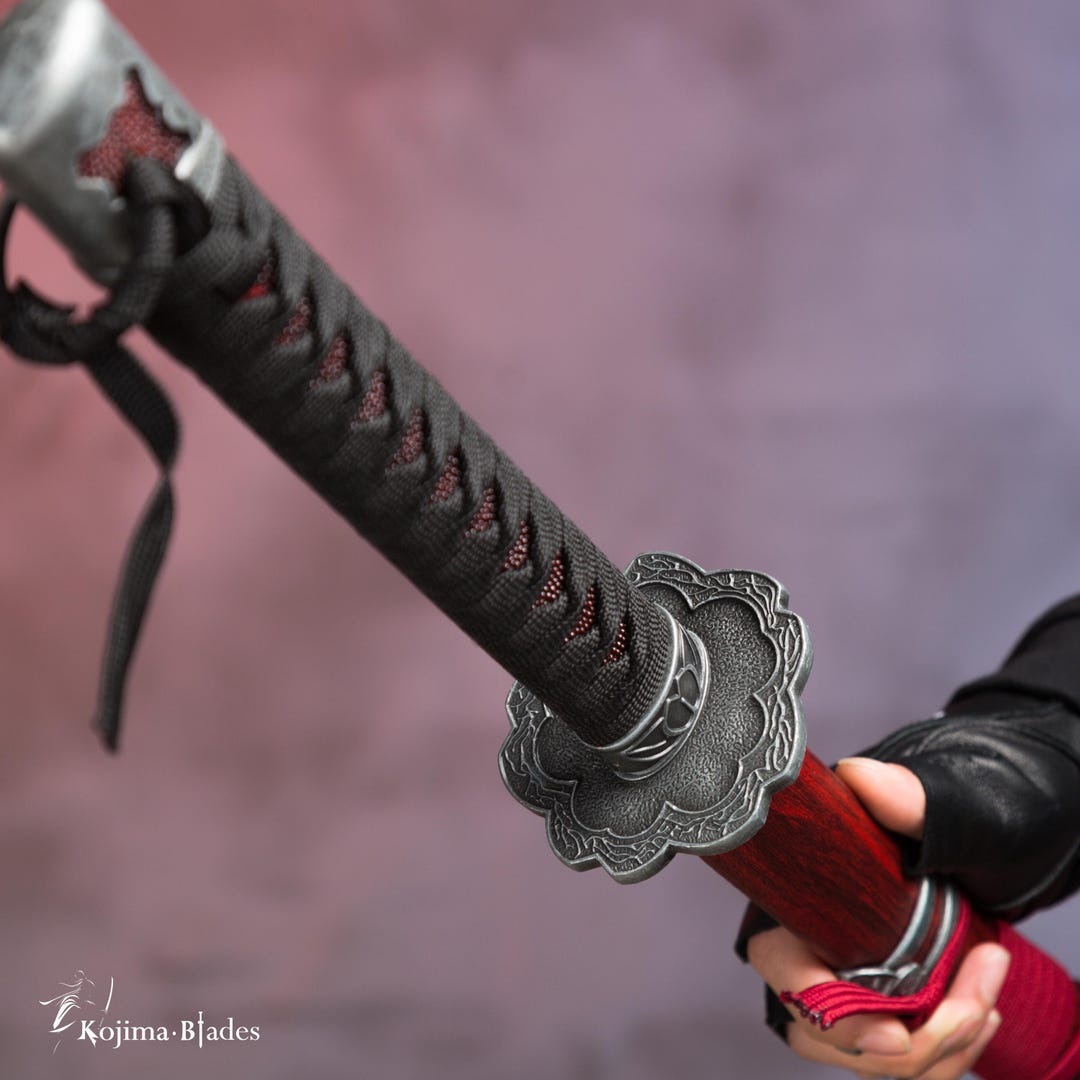 Mortal Blade Life-size Full Metal Replica, Sekiro Katana - Hand Forging ...