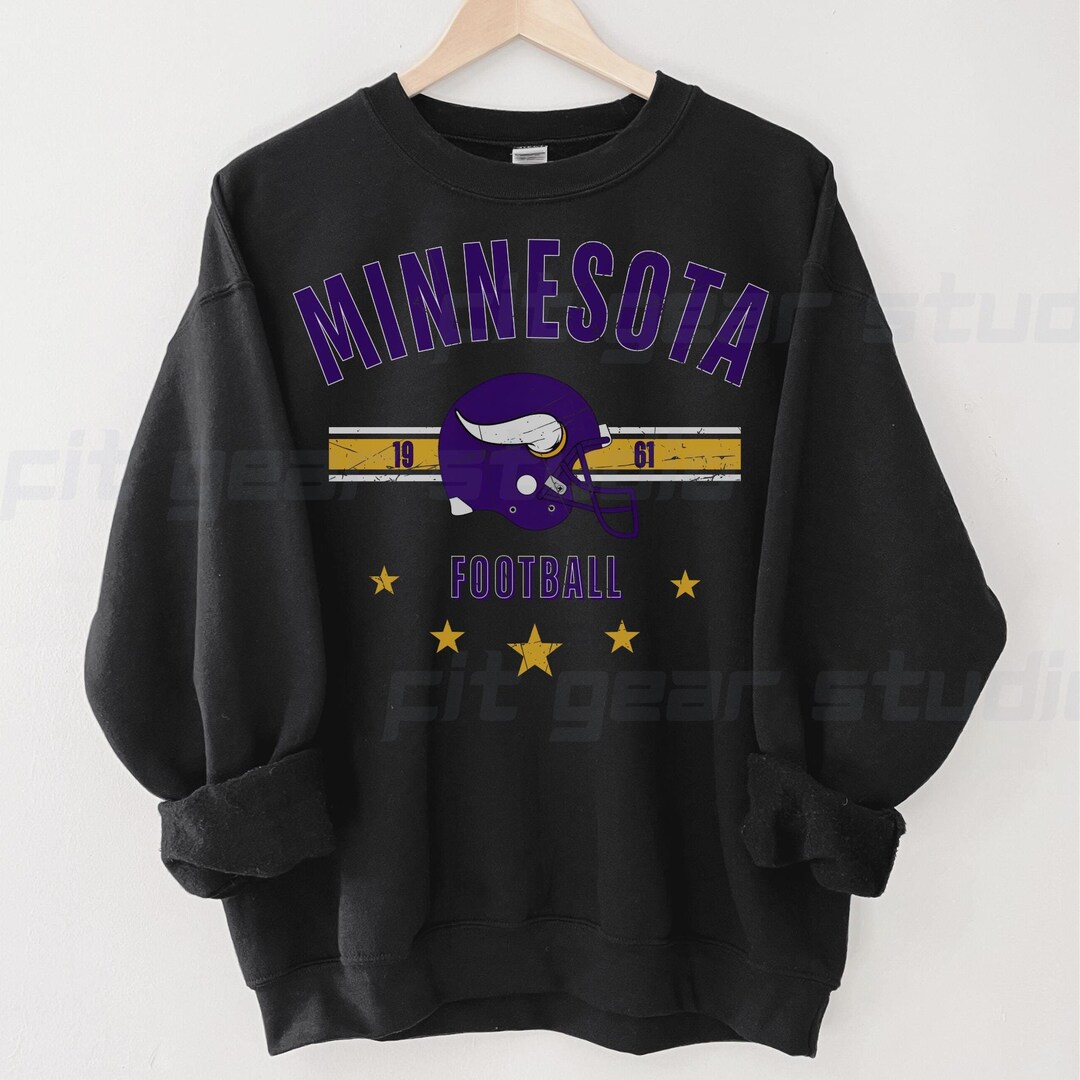 Vintage Minnesota Vikings Sweatshirt | Retro NFL Football Shirt | Game ...