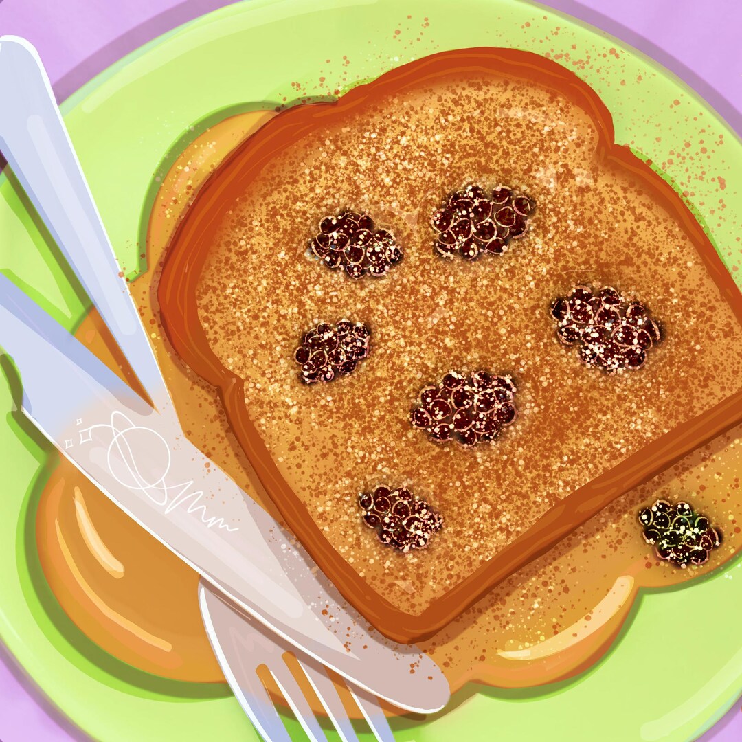 Whimsical Cosmic Digital Art Print | 1:1 Square Ratio PNG | Cinnamon ...