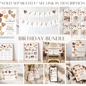Set of 15 Digital Cupcake Topper Templates | Boho Neutral Watercolor ...