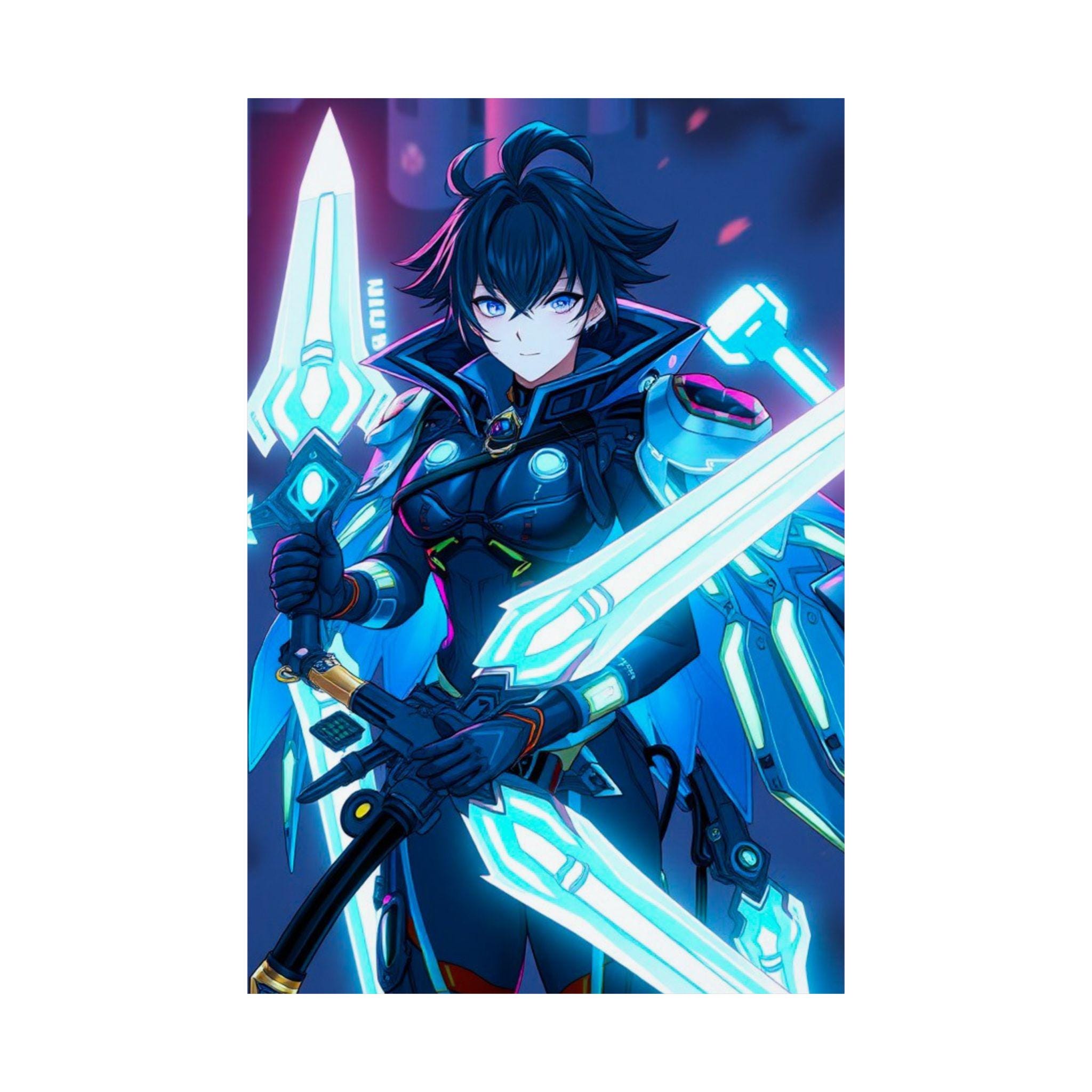 Phantom Ctrl anime Design Matte Vertical Posters - Etsy