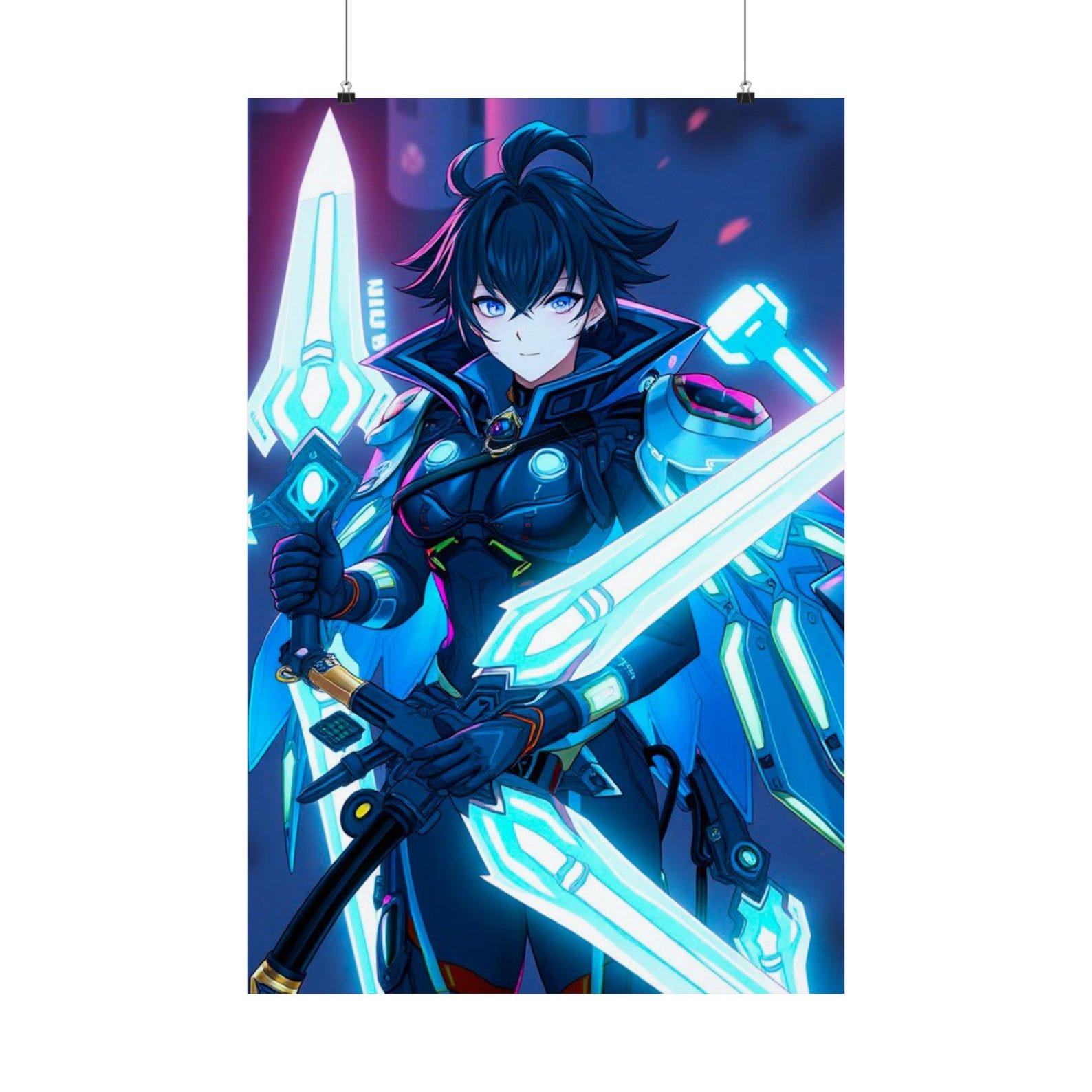 Phantom Ctrl anime Design Matte Vertical Posters - Etsy