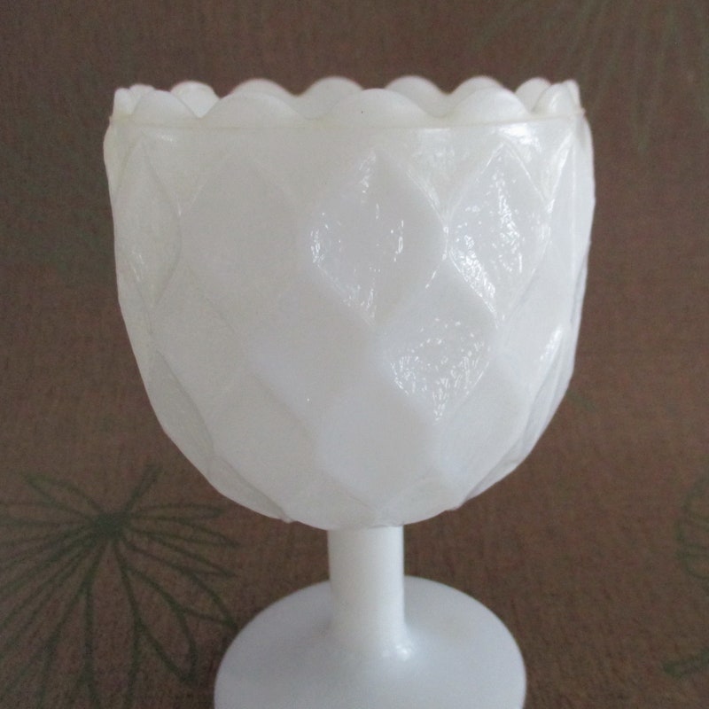 Milk Glass Diamond - Etsy
