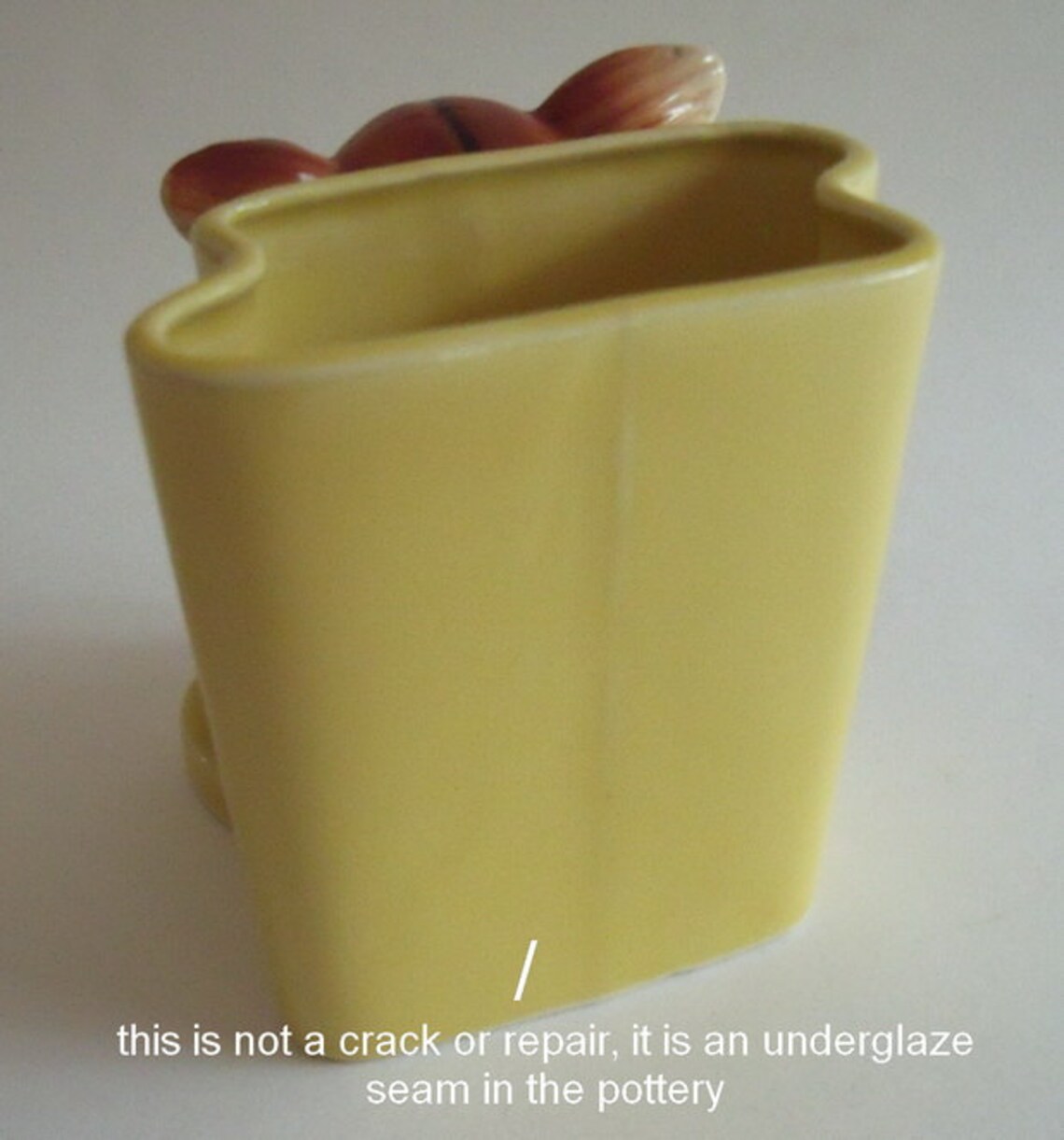 Shafford DEER FAWN PLANTER, Shafford Yellow Handpainted Pottery Fawn ...
