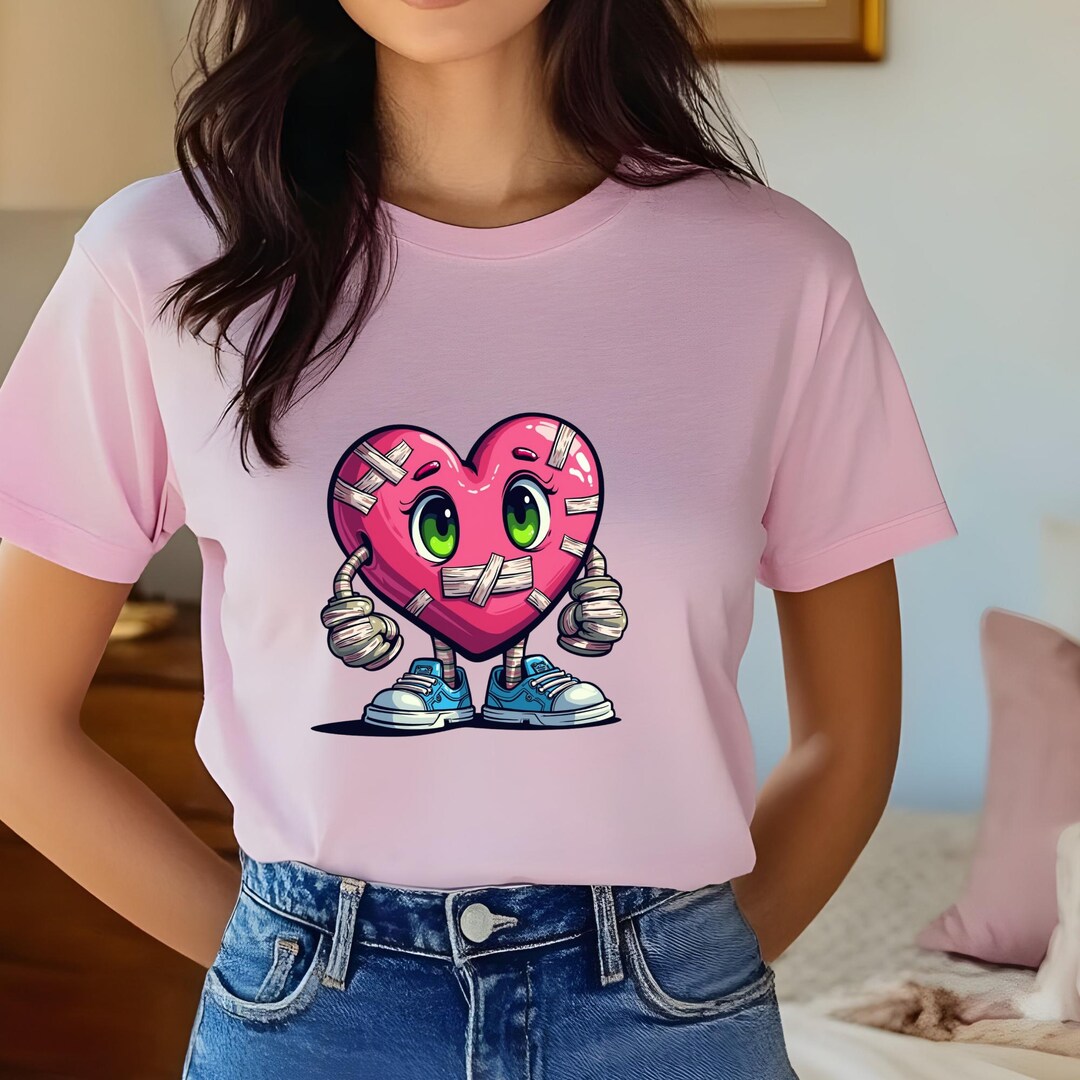 Heartless PNG Digital File, Sublimation SVG for T-shirts, High-quality ...